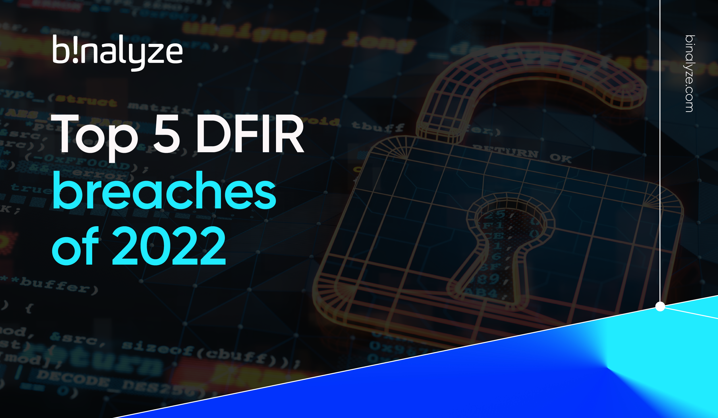 The top 5 DFIR breaches of 2022